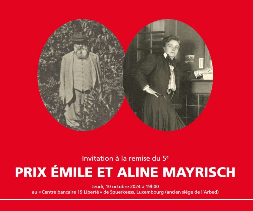 Verleihung des „Emile und Aline Mayrisch-Preises“ 2024 - Aktuelle ...