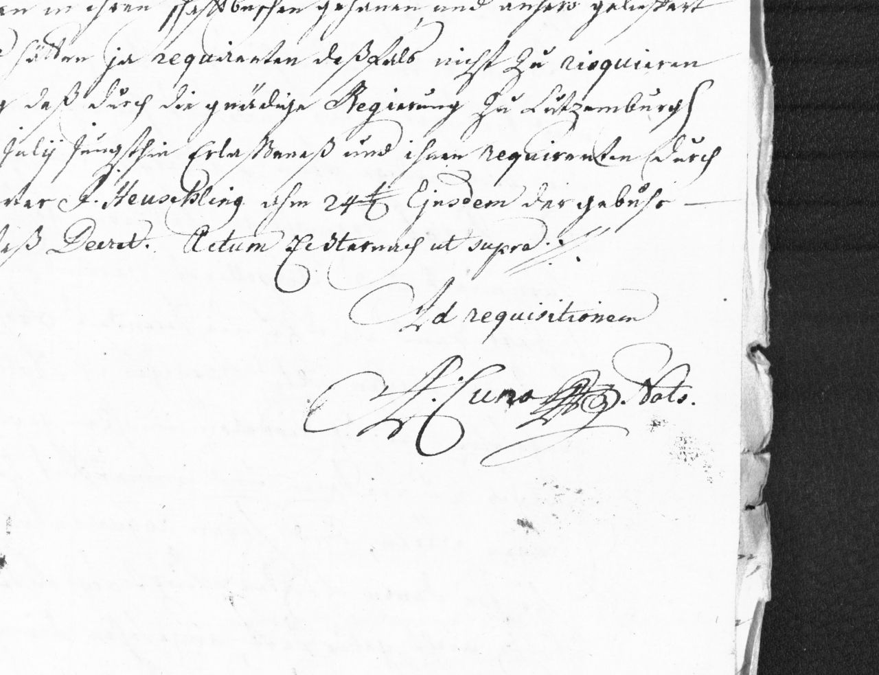 Minutes du notaire Antonio Cuno d’Echternach (1755-1791) - Documents ...